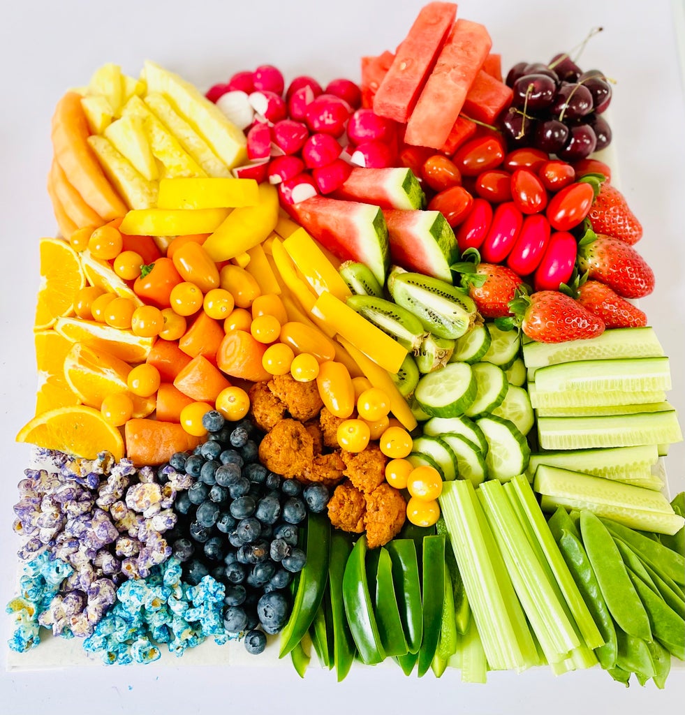 Savoury Rainbow Graze Platter | Graze Life | Graze Tables, Boxes ...